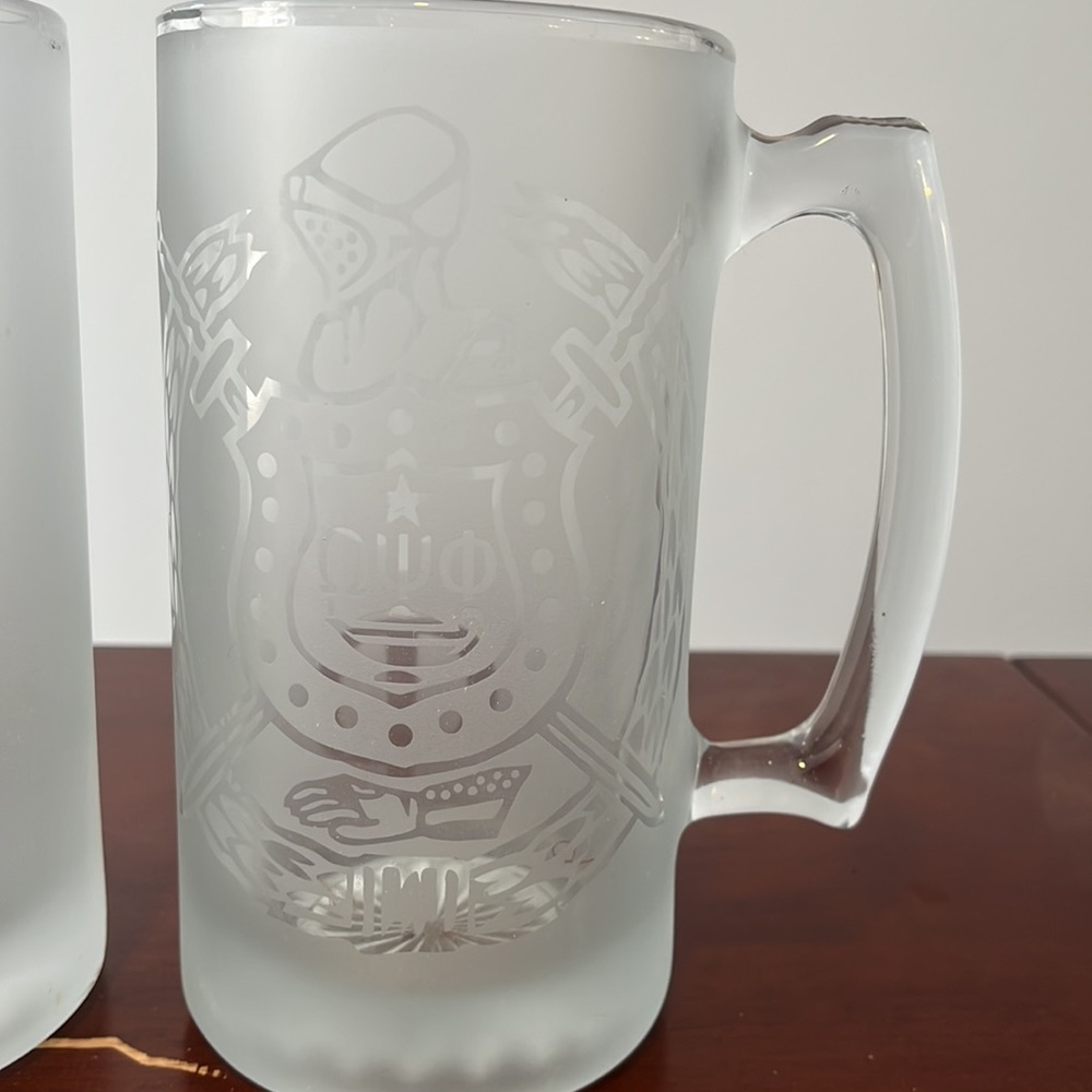 Omega Psi Phi, Fraternity Inc. Frosted Mugs And Shot … - Gem